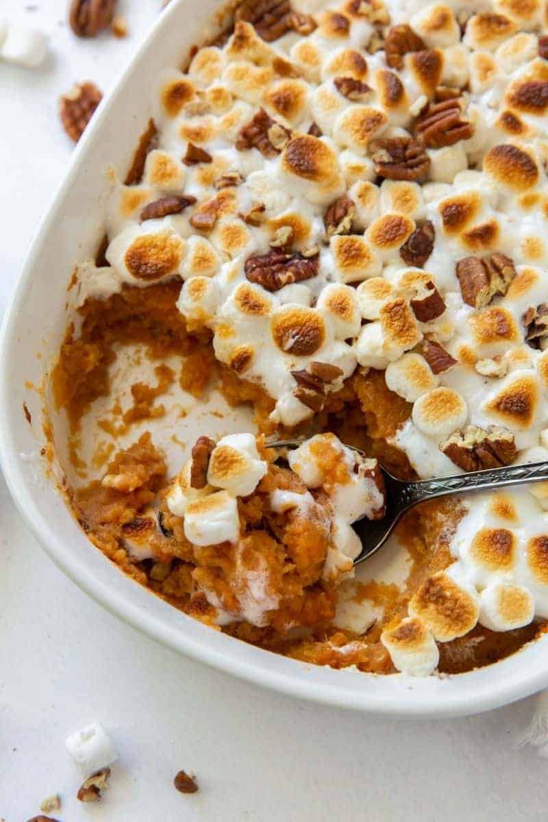 Easy Sweet Potato Casserole with Canned Yams | Everyday Family Cooking