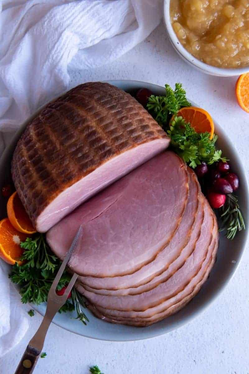 Frozen Ham in the Instant Pot | Everyday Family Cooking