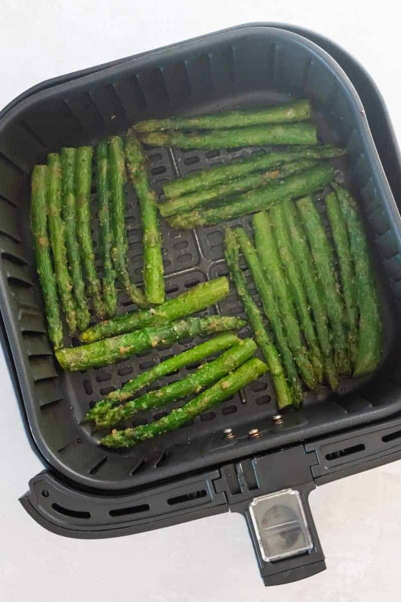 Air Fryer Frozen Asparagus | Everyday Family Cooking