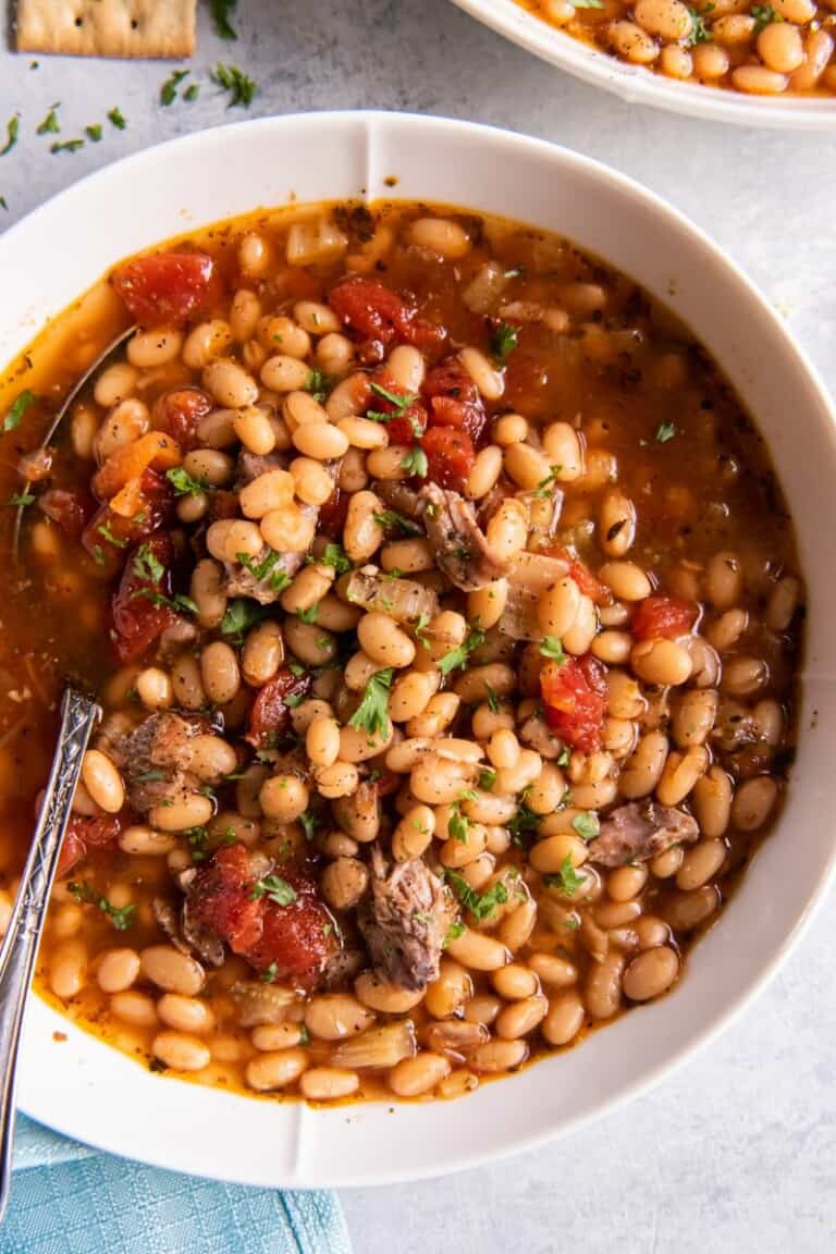 Instant Pot Navy Bean Soup | Everyday Family Cooking