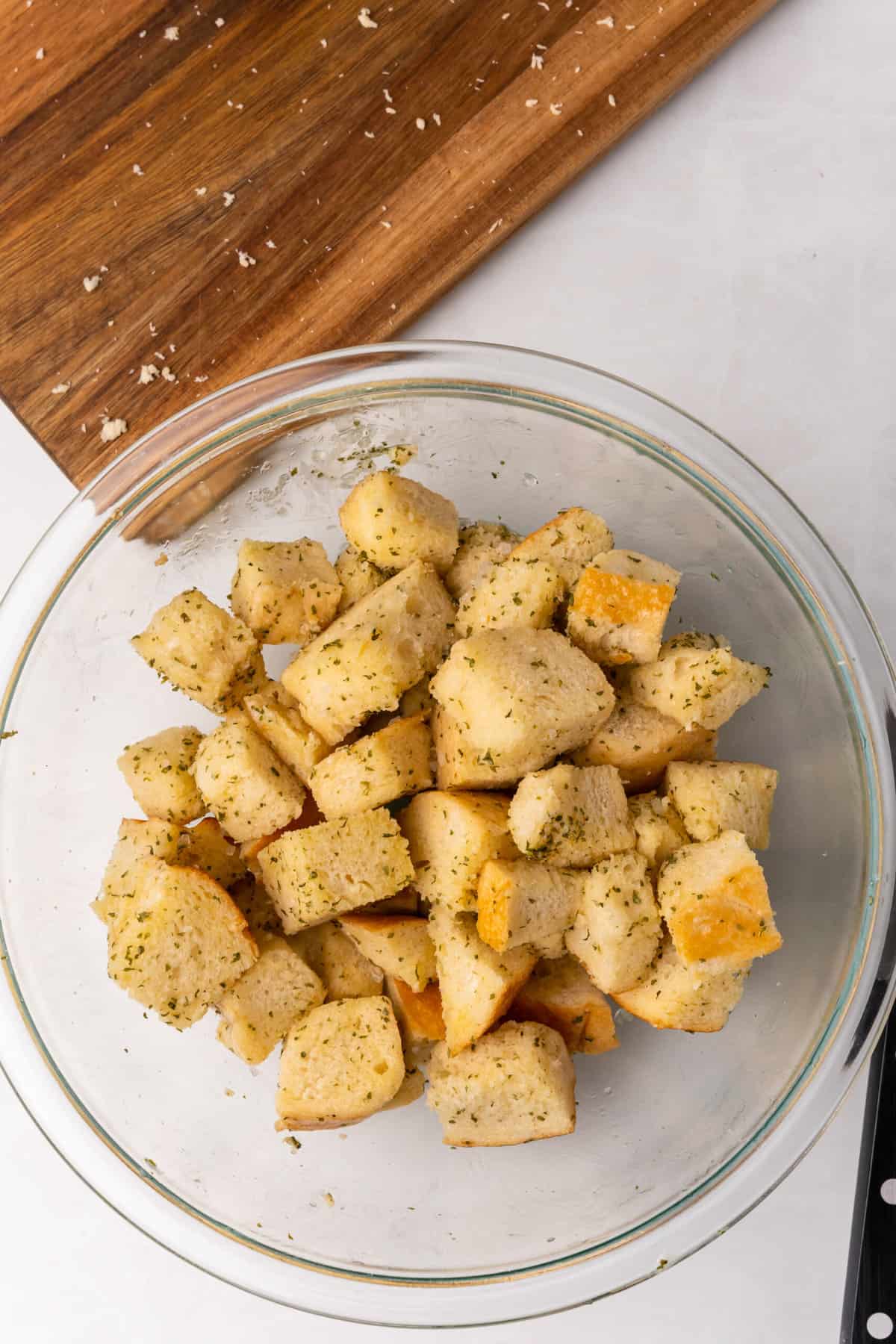 Air Fryer Croutons | Everyday Family Cooking