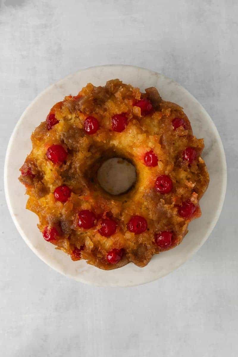Easy Pineapple Upside Down Cake With Crushed Pineapple