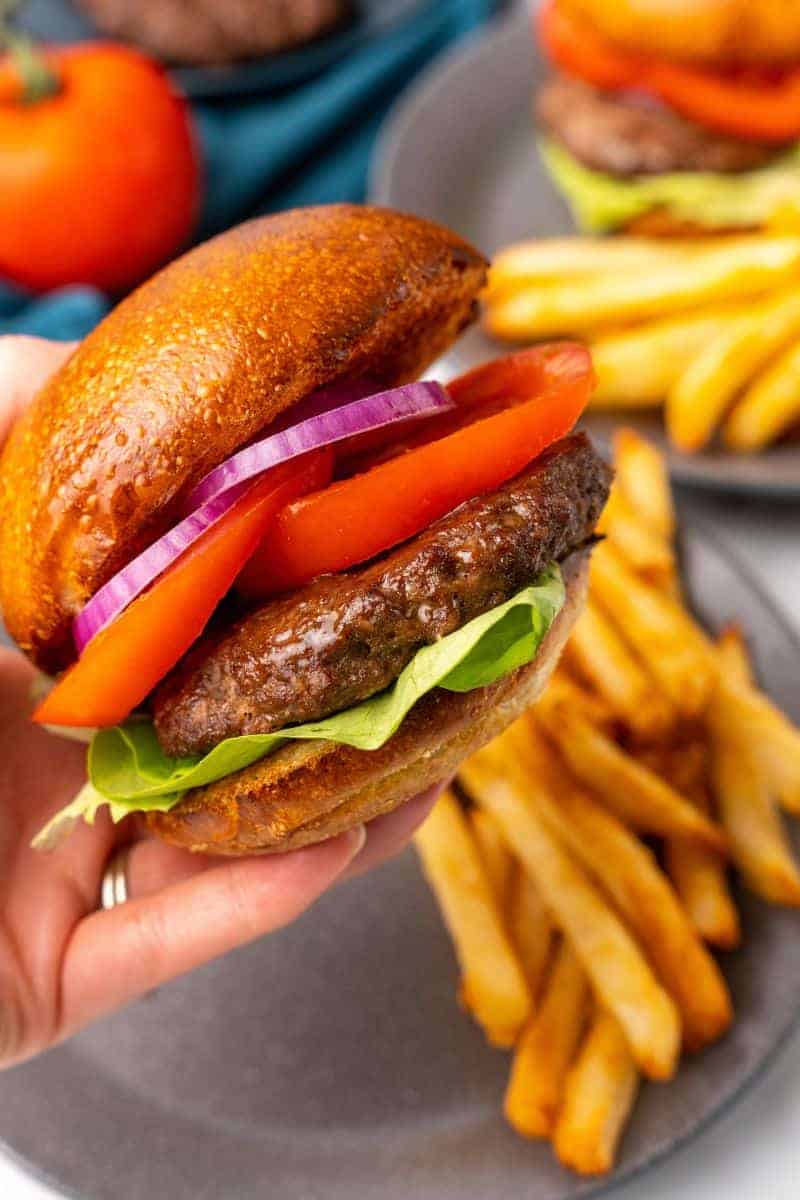 Ninja Foodi Hamburgers | Everyday Family Cooking