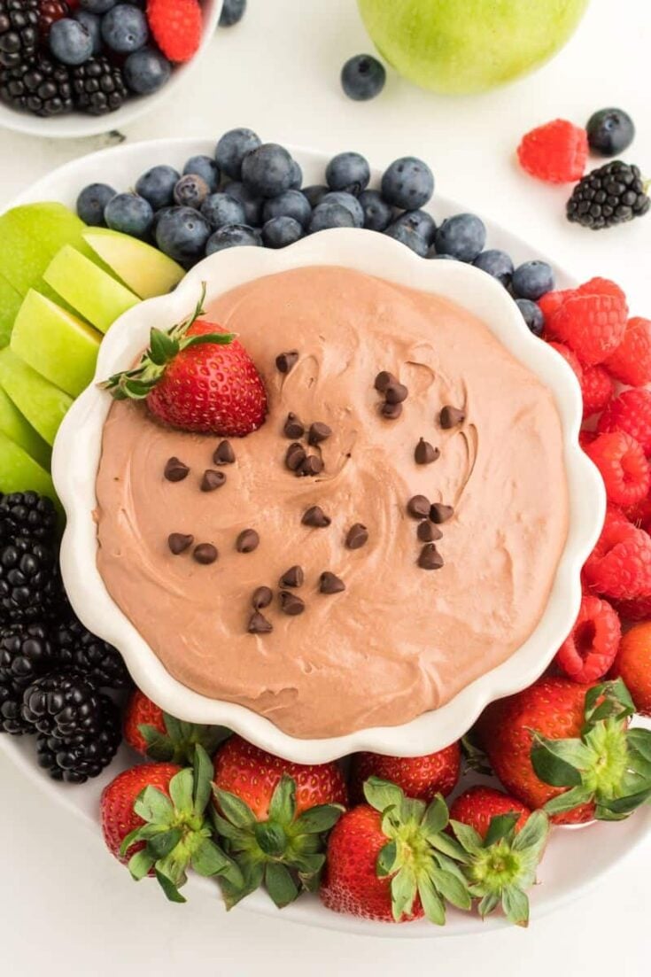 Chocolate Fruit Dip | Everyday Family Cooking