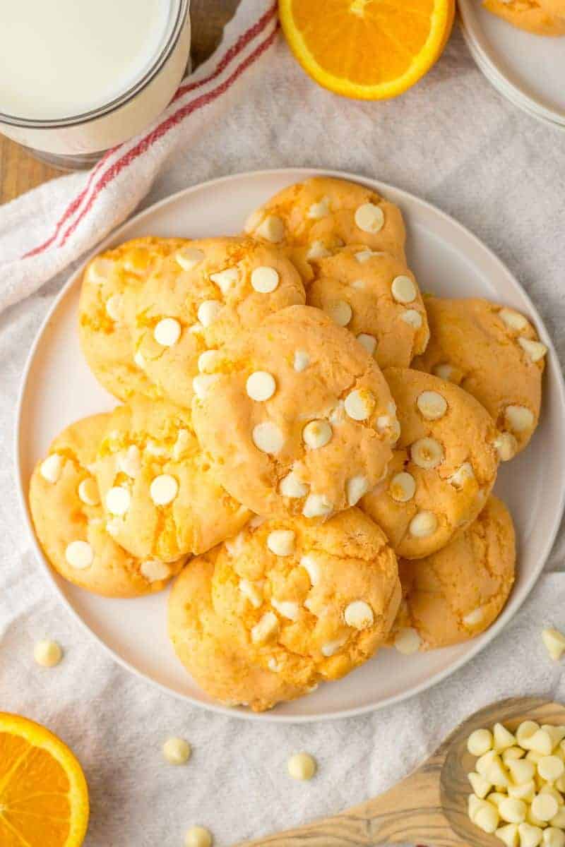 Orange Creamsicle Cookies | Everyday Family Cooking