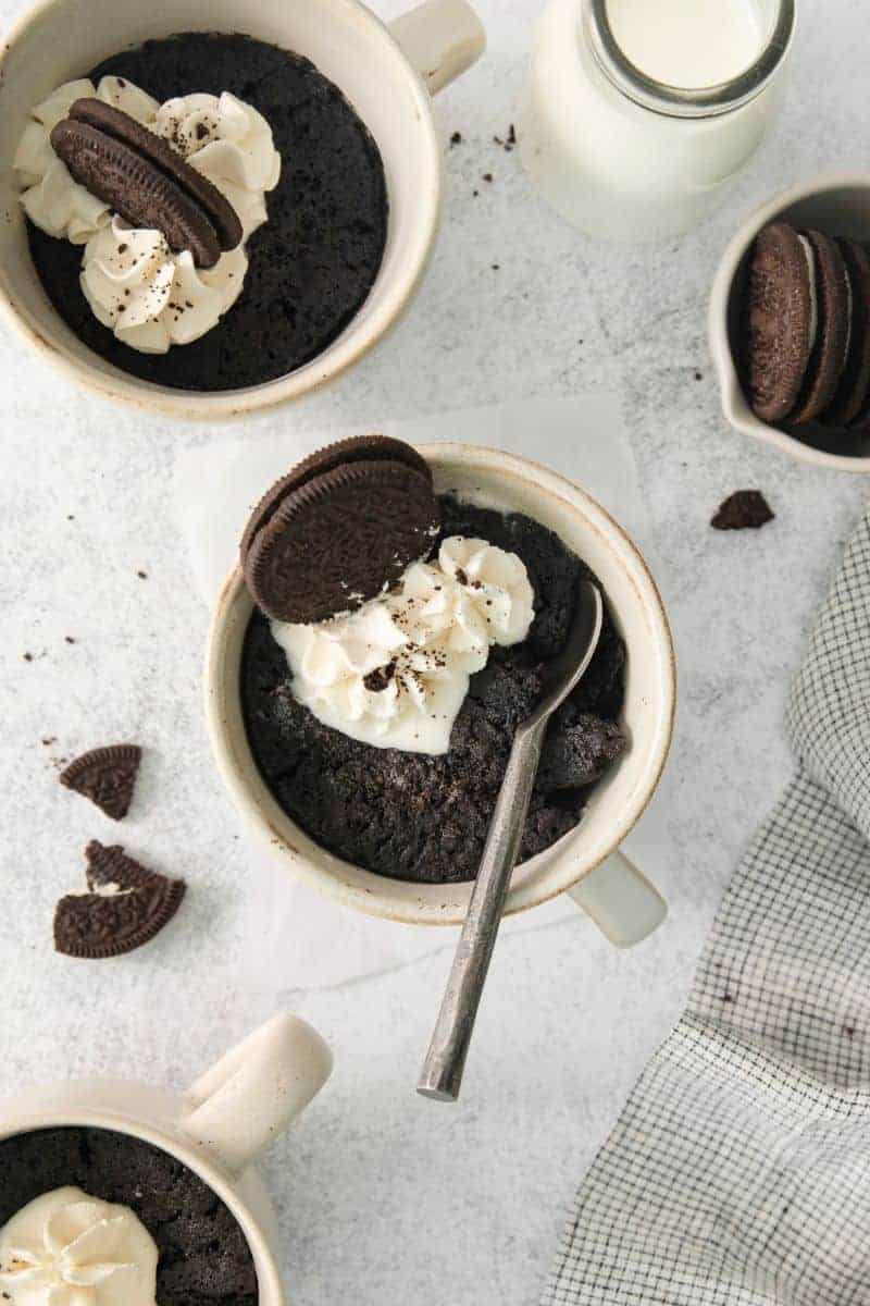 Oreo Mug Cake | Everyday Family Cooking