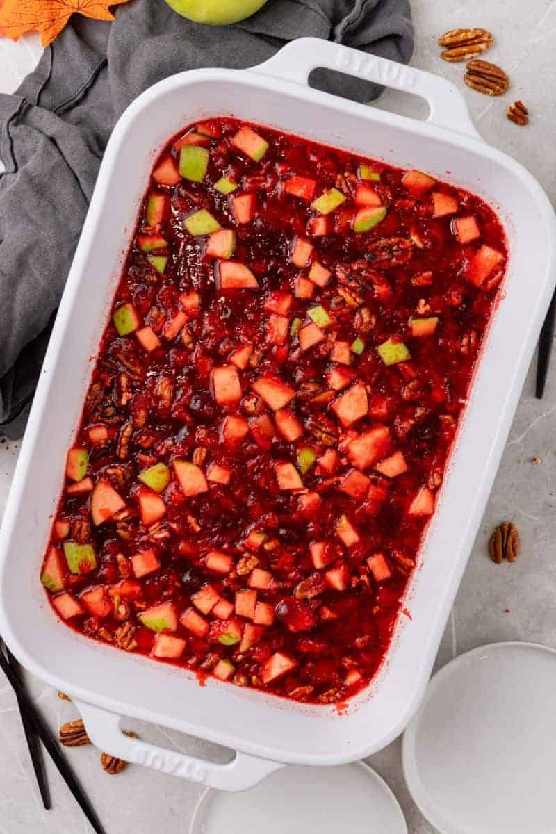 Easy Cranberry Jello Salad | Everyday Family Cooking