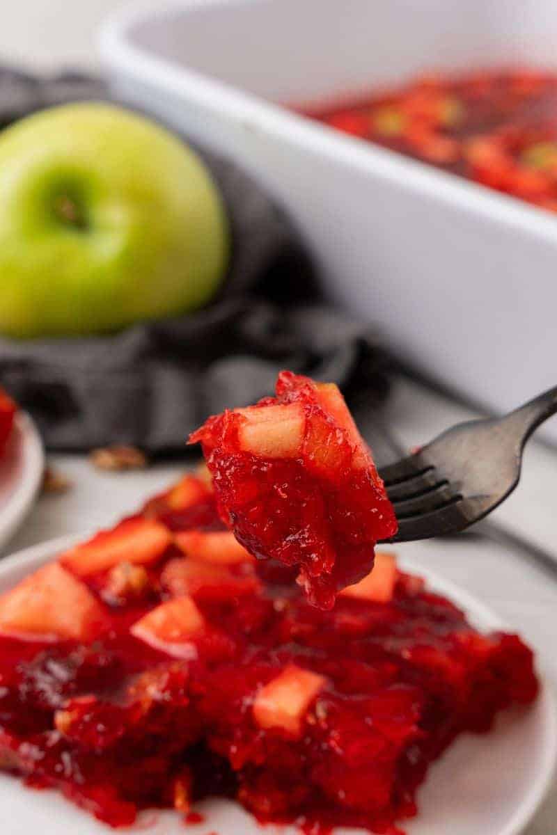 Easy Cranberry Jello Salad | Everyday Family Cooking