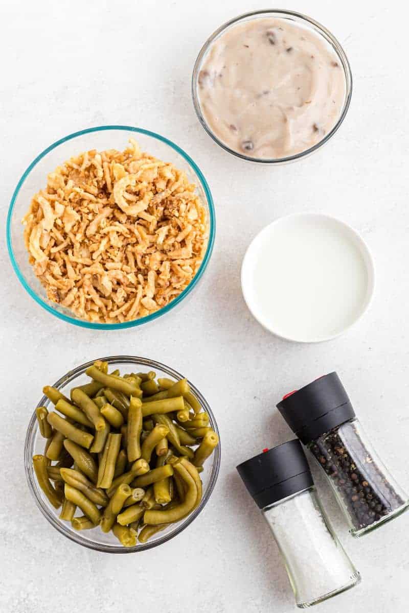 Easy Green Bean Casserole With Canned Green Beans