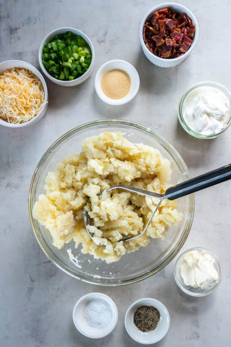 Easy Twice Baked Mashed Potatoes | Everyday Family Cooking