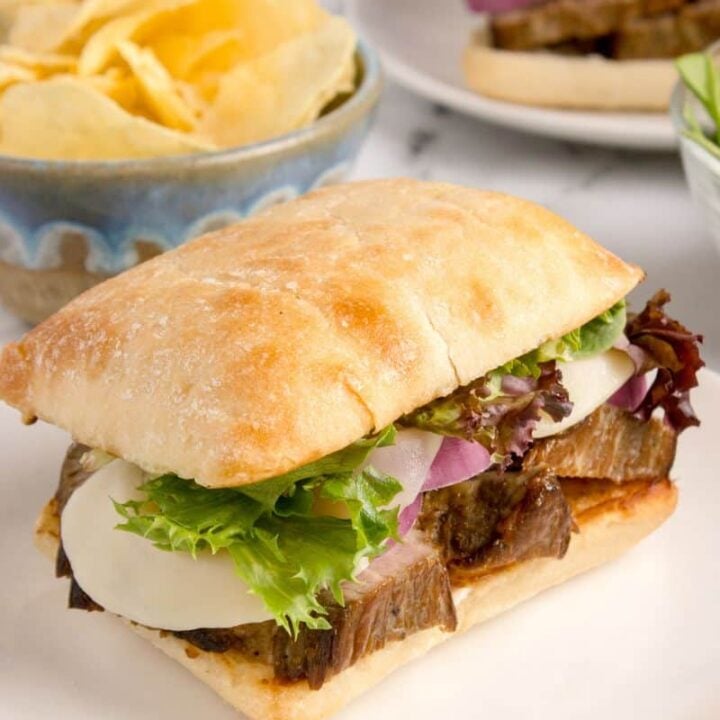 Easy Tri Tip Sandwich | Everyday Family Cooking