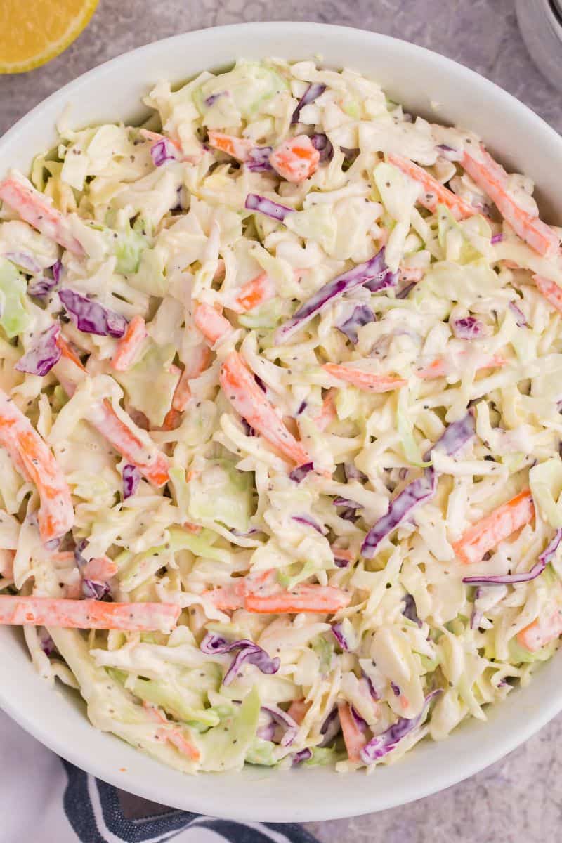 Recipe for Coleslaw | Everyday Family Cooking