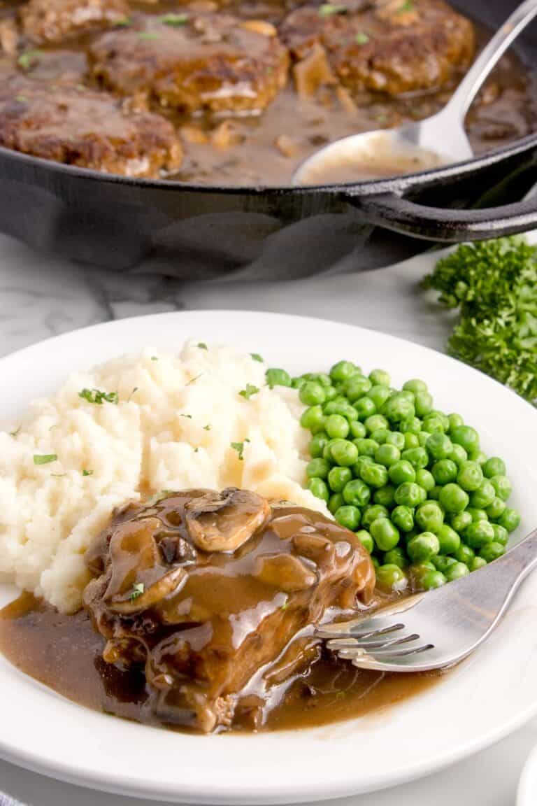 Homemade Salisbury Steak Recipe | Everyday Family Cooking