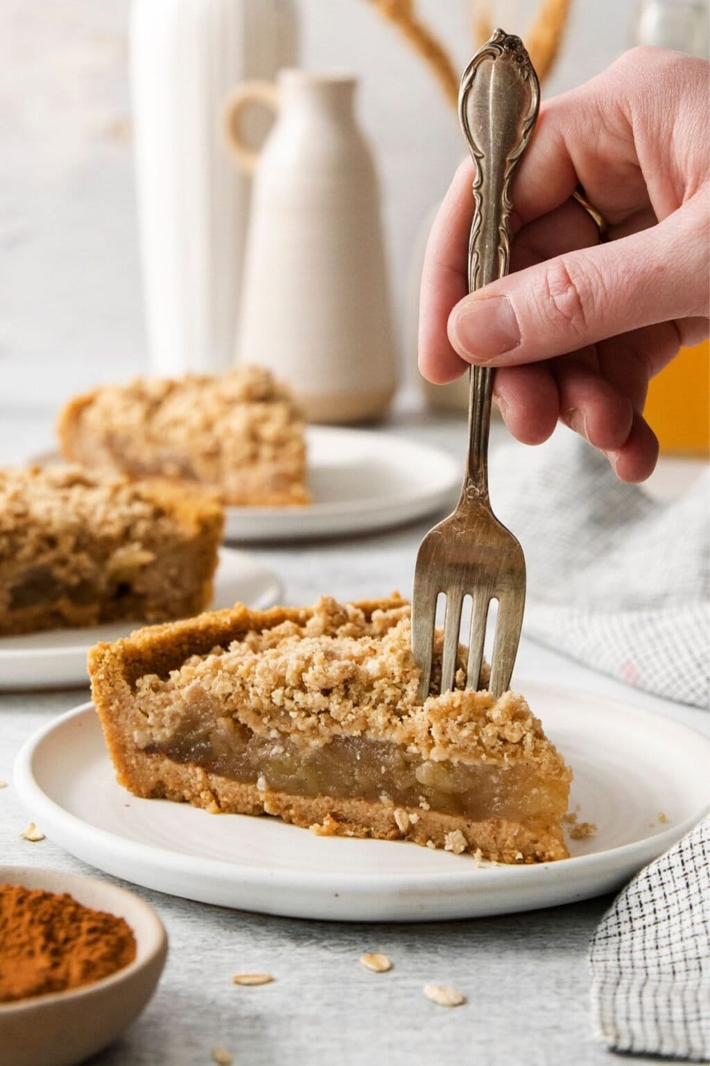 No Bake Apple Pie With Graham Cracker Crust