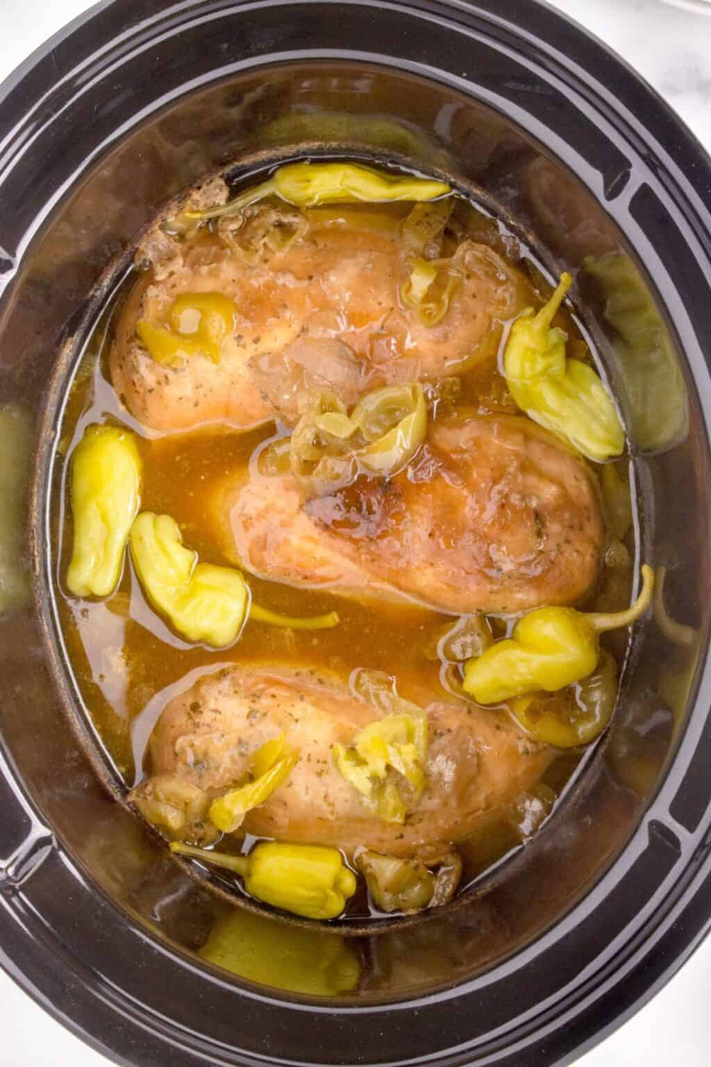 Crock Pot Mississippi Chicken | Everyday Family Cooking