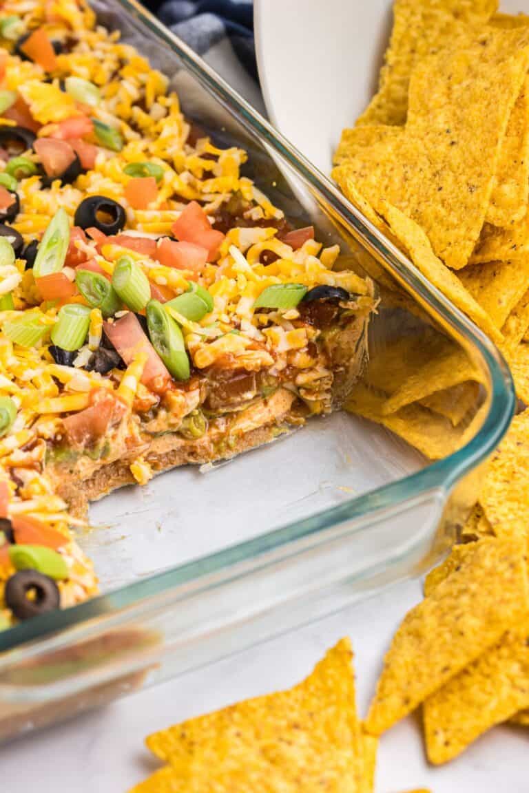 Easy 7 Layer Taco Dip | Everyday Family Cooking