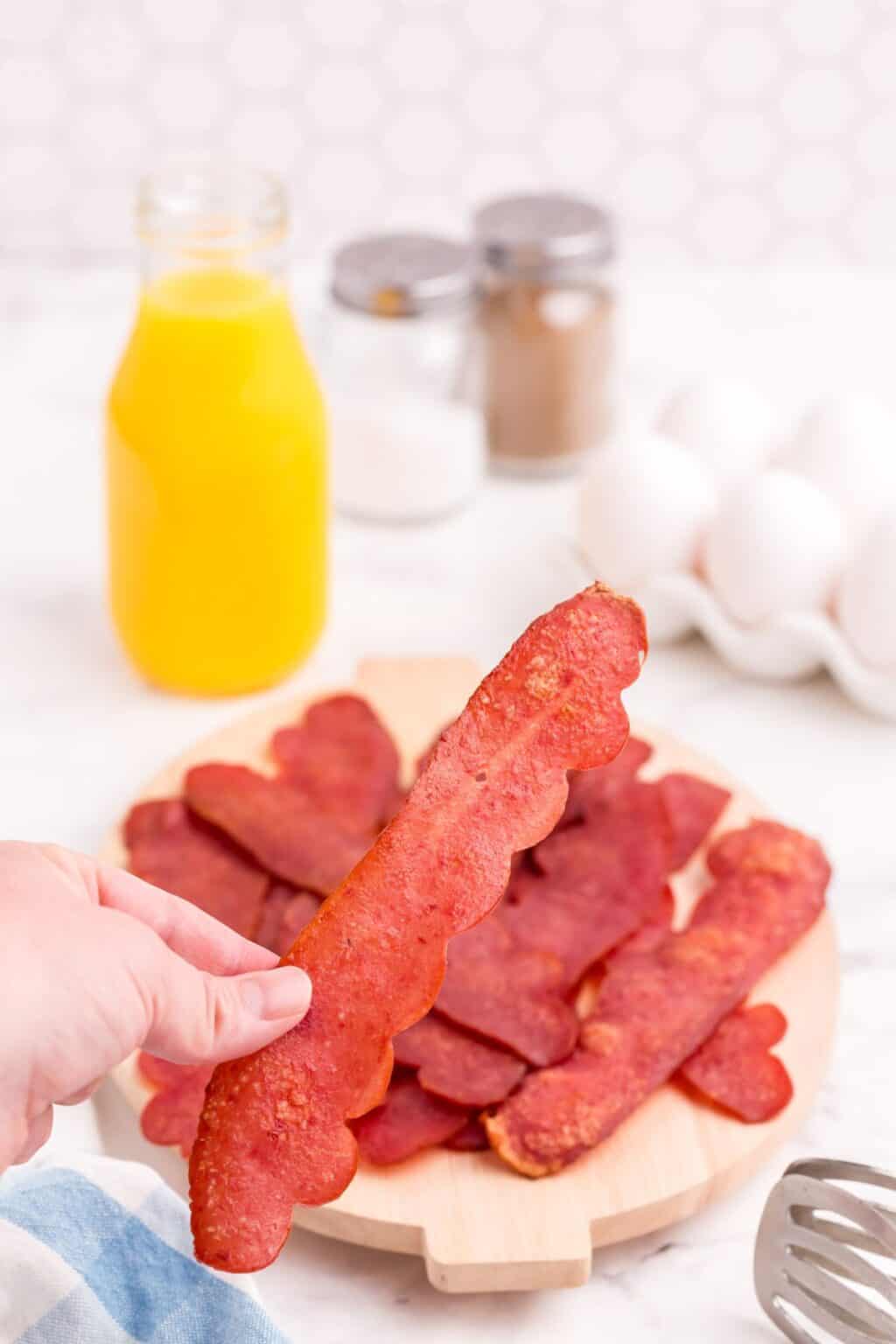 Crispy Oven Baked Turkey Bacon | Everyday Family Cooking