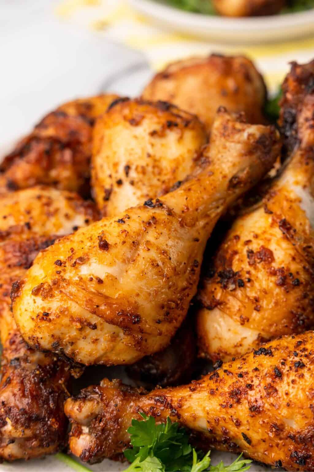 Crispy Air Fryer Chicken Legs - Faster Than the Oven!