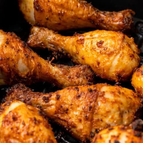 Crispy Air Fryer Chicken Legs - Faster Than the Oven!