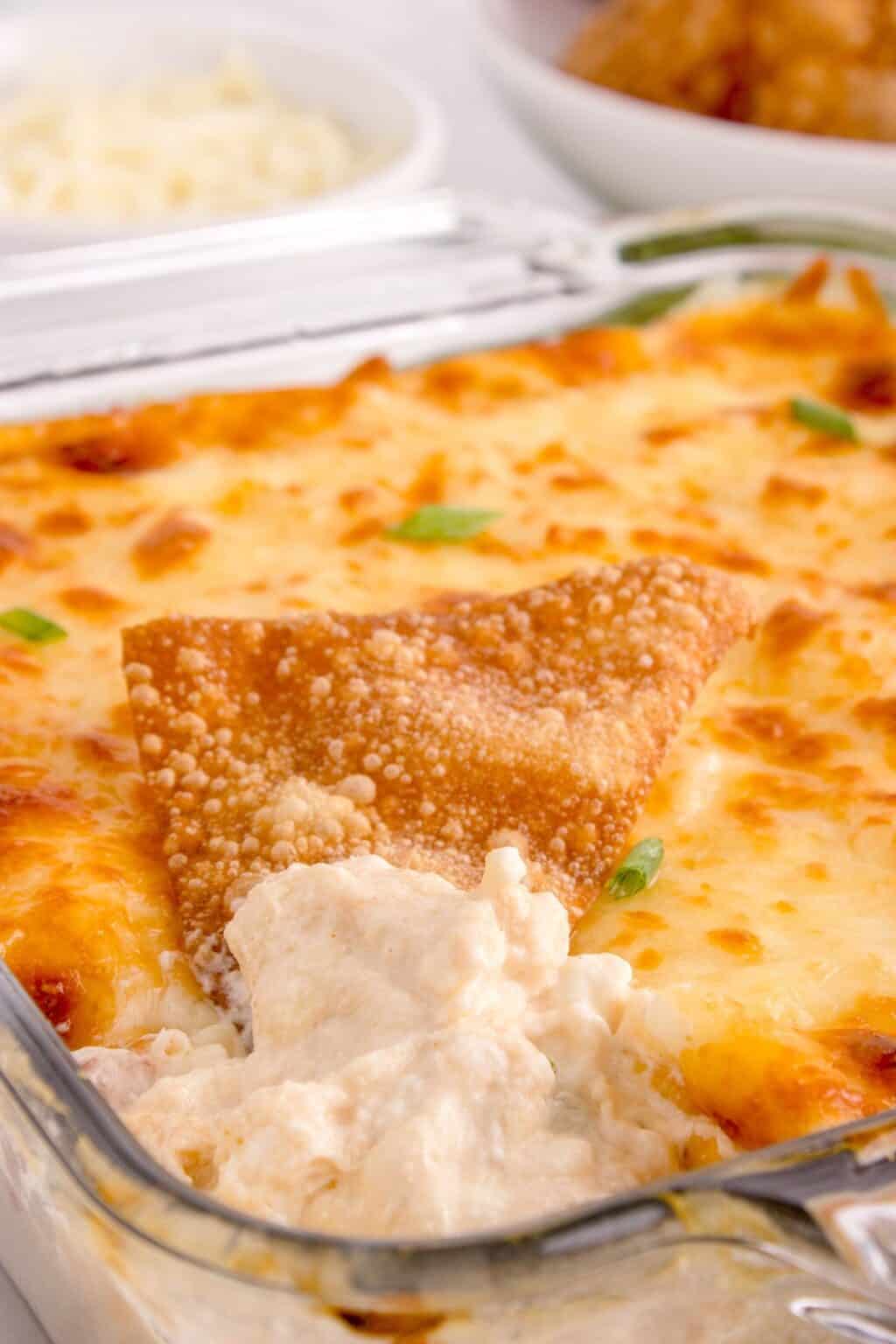 Easy Hot Crab Rangoon Dip | Everyday Family Cooking