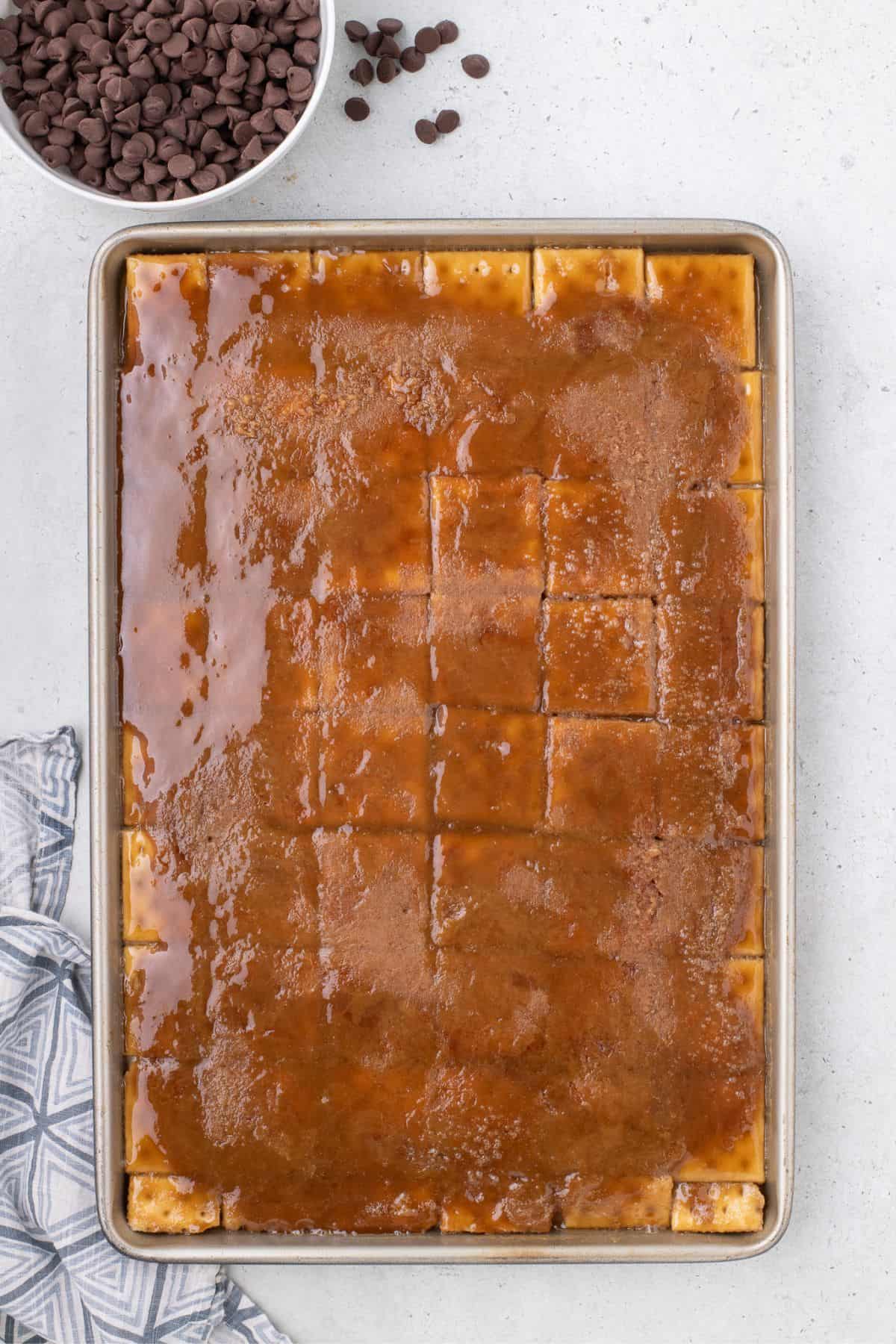 Easy Saltine Cracker Toffee | Everyday Family Cooking