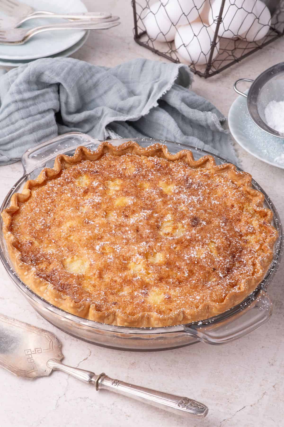 Easy Chess Pie | Everyday Family Cooking