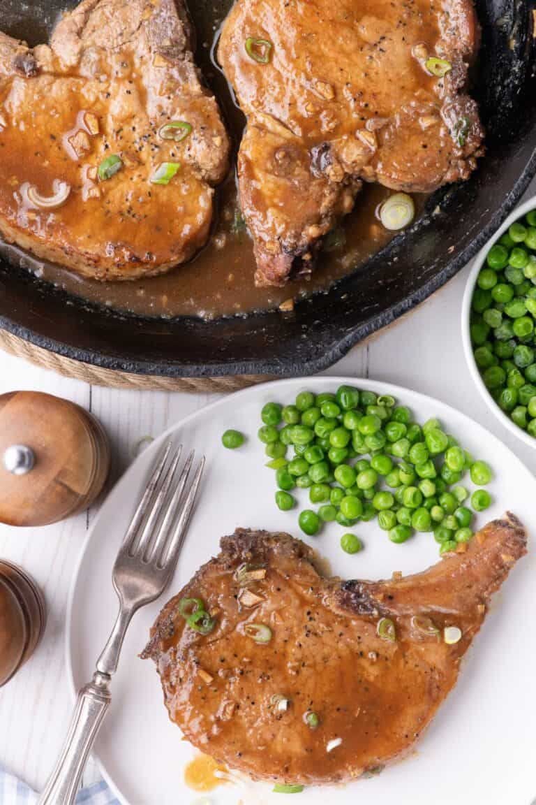 Easy Honey Garlic Pork Chops