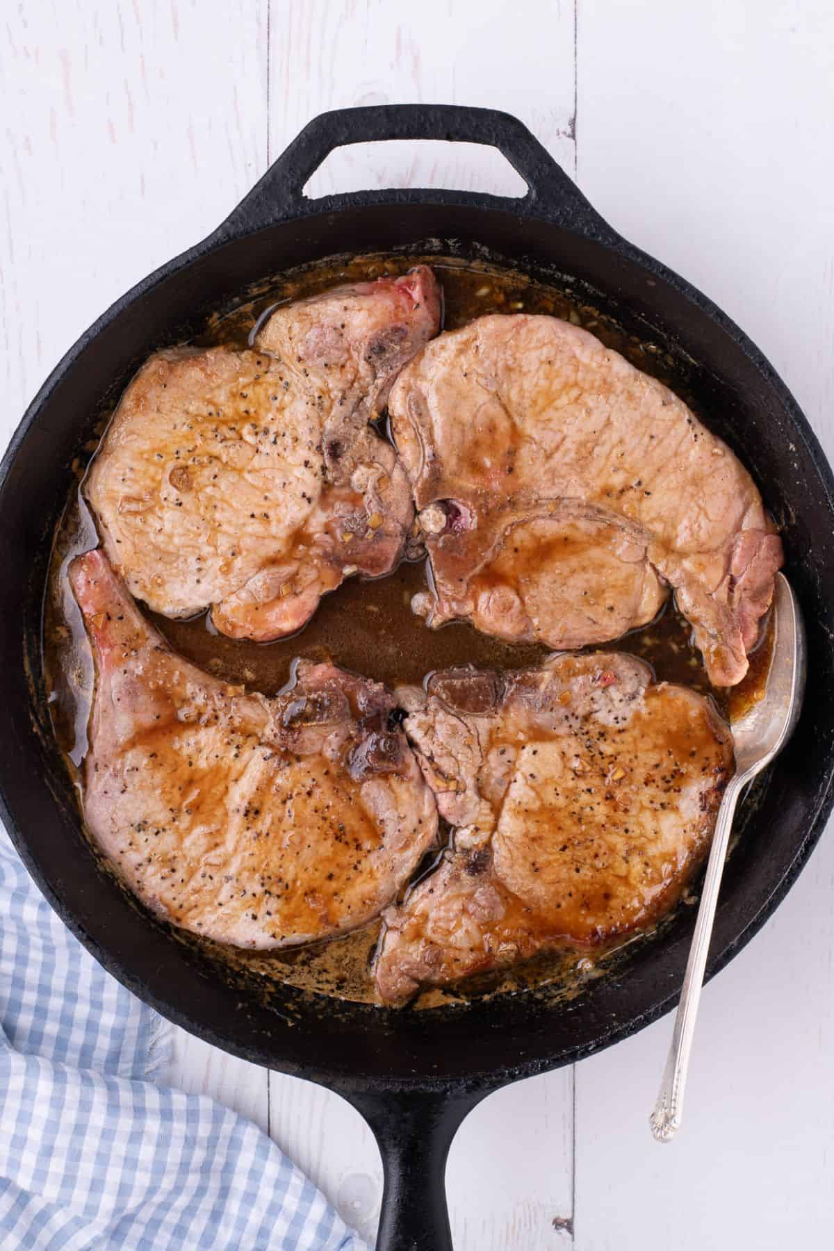 Easy Honey Garlic Pork Chops | Everyday Family Cooking
