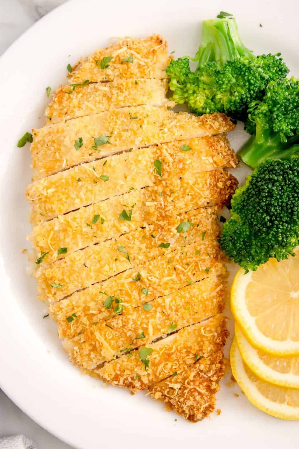 Crispy Parmesan Crusted Chicken | Everyday Family Cooking