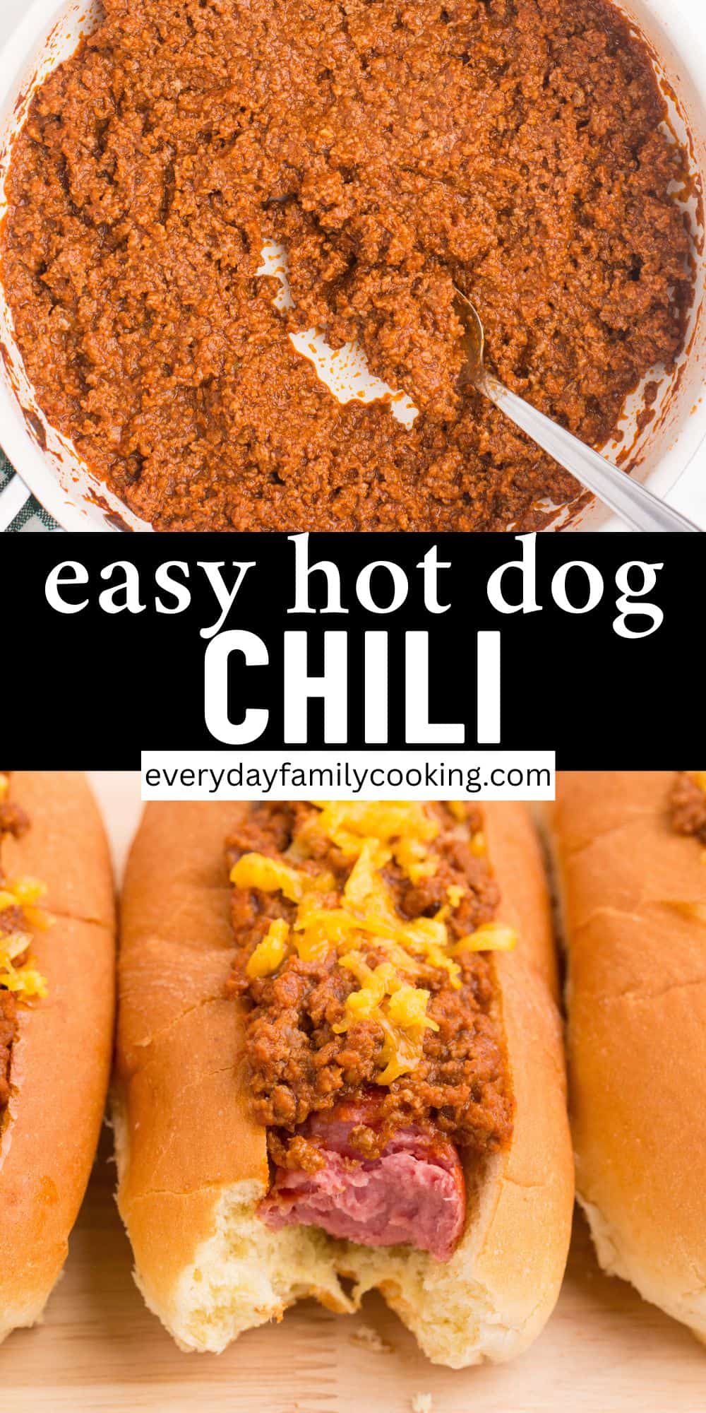 Easy Hot Dog Chili Recipe | Everyday Family Cooking