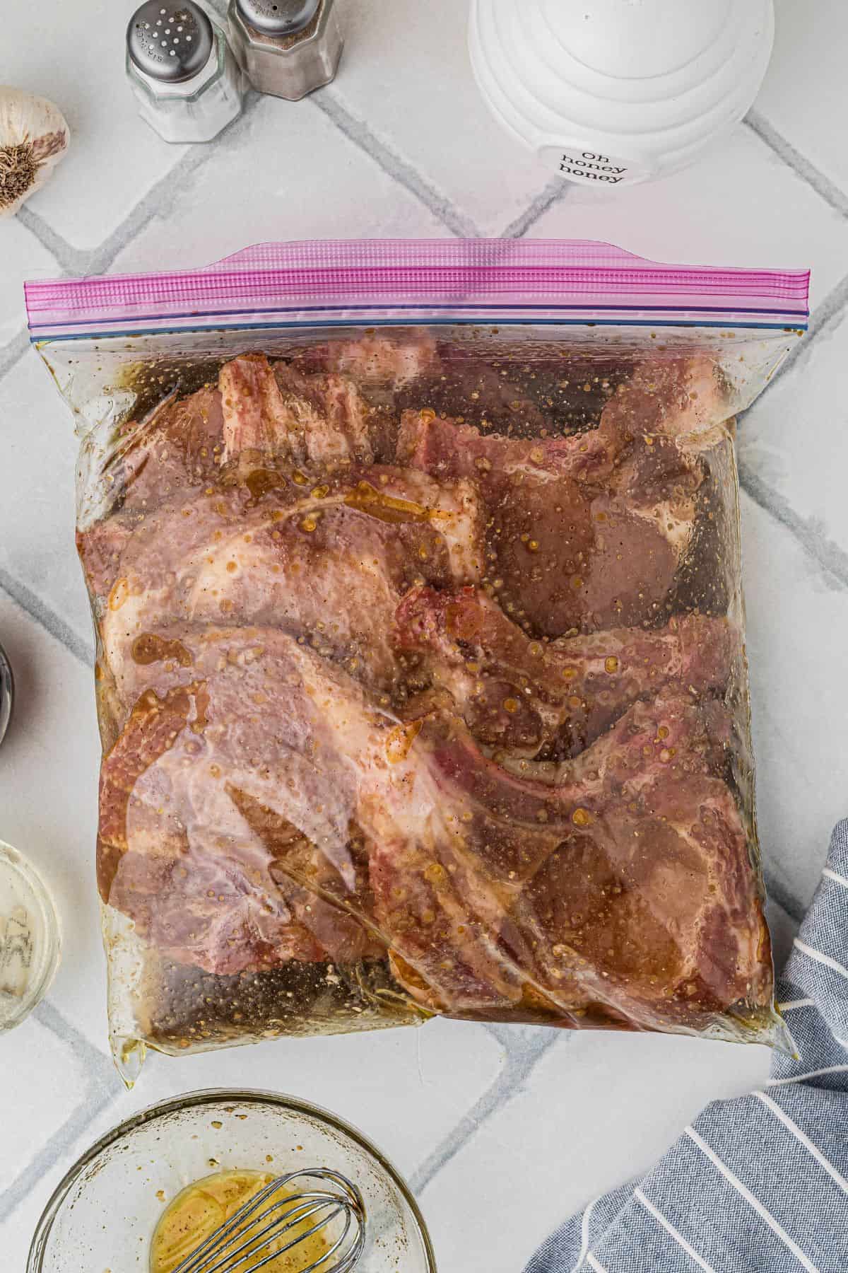 Grilled Pork Chops with 5-Ingredient Marinade