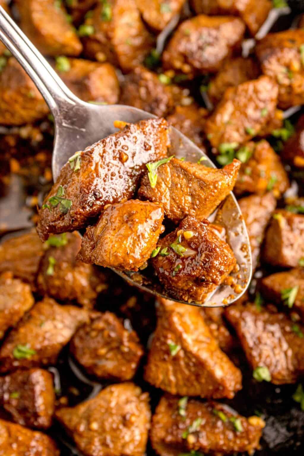 Easy Garlic Butter Steak Bites | Everyday Family Cooking