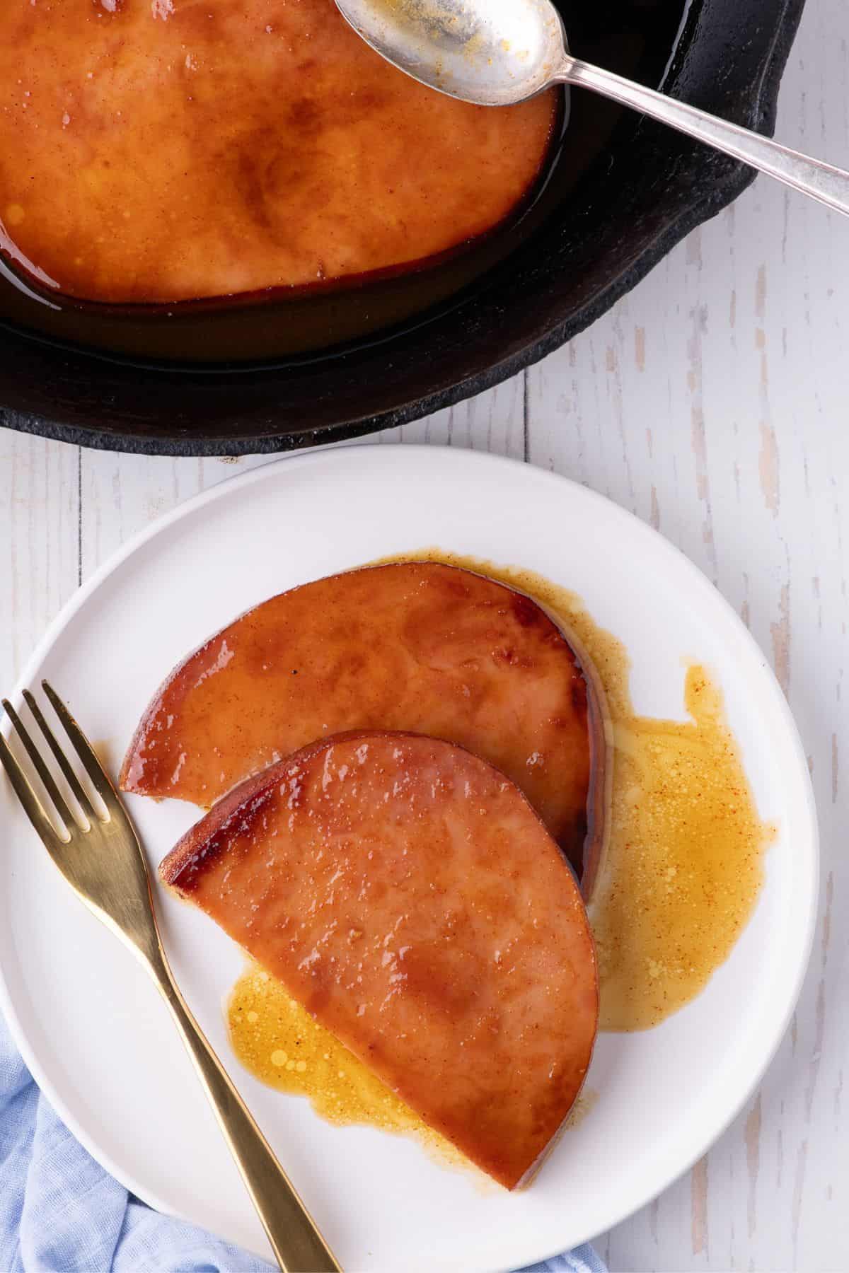 How to Cook a Ham Steak | Everyday Family Cooking