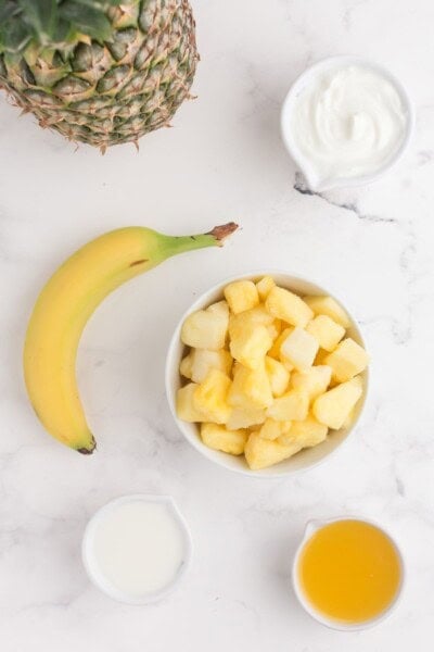 Creamy Pineapple Smoothie Recipe (5 Minutes!)